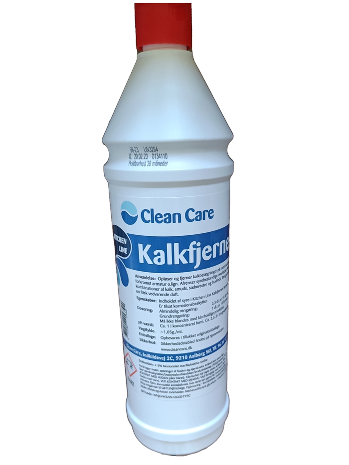 Billig kalkfjerner til kalkbelægninger og rustdannelser